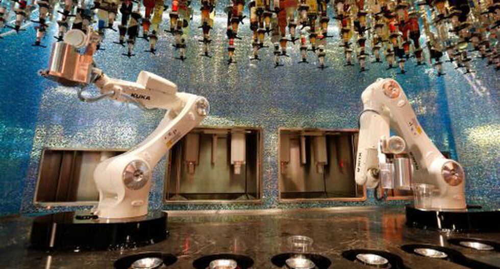 Barman robots son la nueva atracción de Las Vegas | Tecnología | Gestión