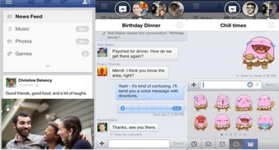 Facebook expandiría "Home" a iOS y Windows Phone pero Chat Heads ya ...