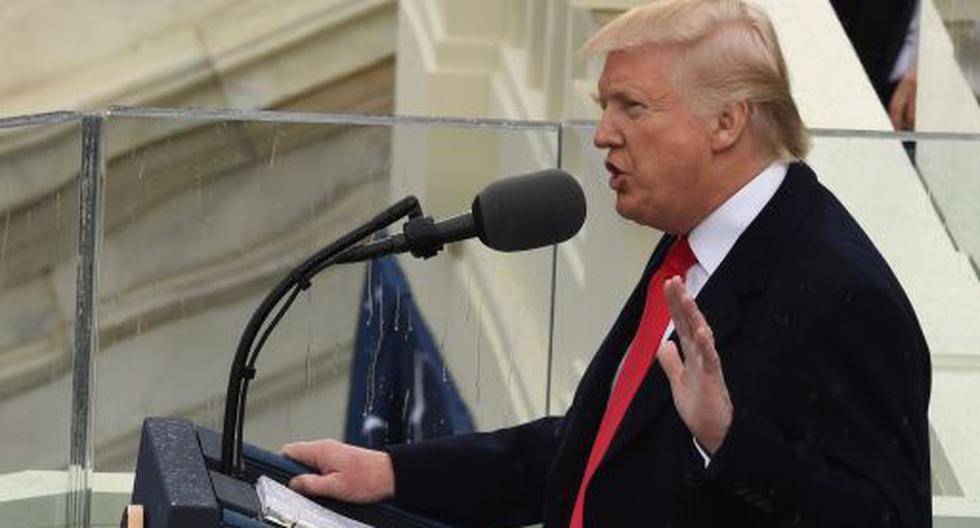 Este es el discurso inaugural del presidente de Estados Unidos Donald ...