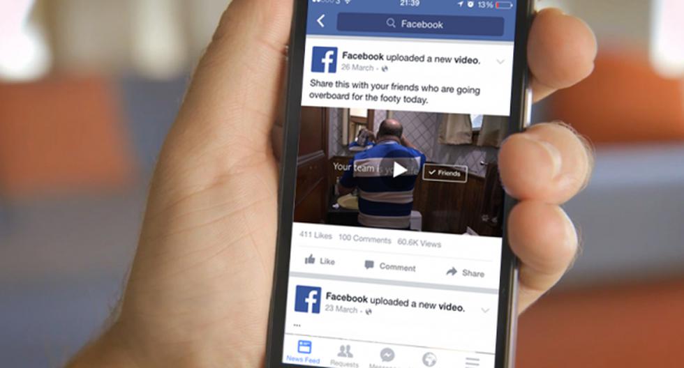 Facebook empezará a mostrar videos en formato vertical | TECNOLOGIA ...