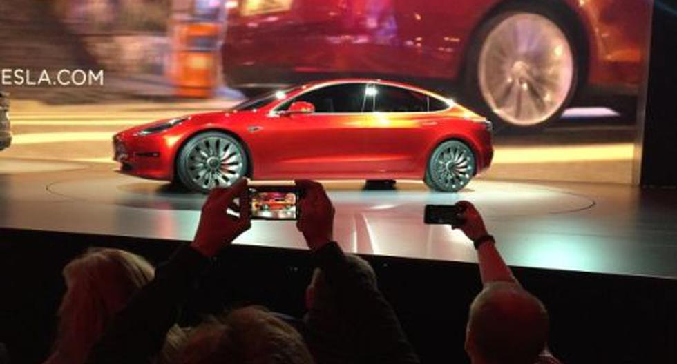 Así es el Tesla Model 3, el auto eléctrico de US$ 35,000 | TECNOLOGIA ...