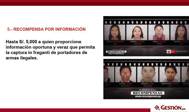 Siete estrategias del gobierno para erradicar a los portadores de armas ...