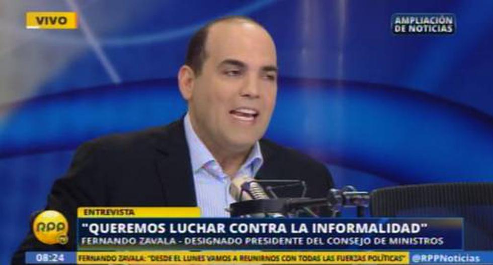 Fernando Zavala: ¿Cuál piensa él que será su rol como primer ministro ...