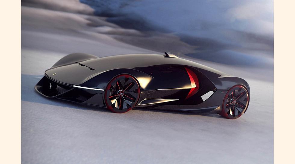 Mira cómo lucirá el Ferrari Manifesto, el auto del futuro | TENDENCIAS ...